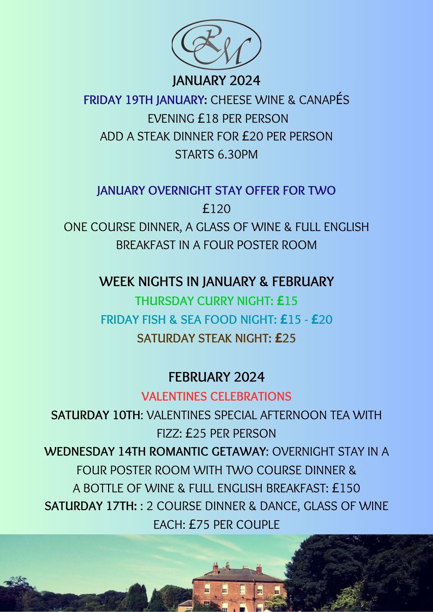 Rowley Manor Country Manor House, The ideal venue for Weddings